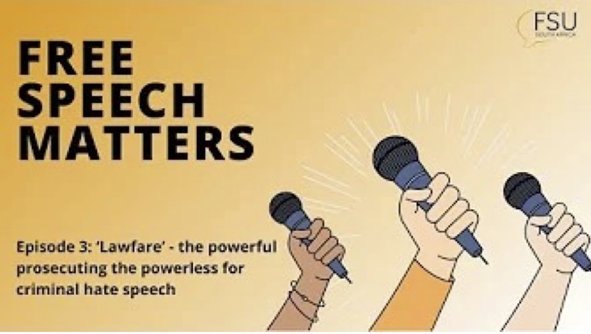 Free Speech Matters Episode 3: ‘Lawfare’ - the powerful prosecuting the ...